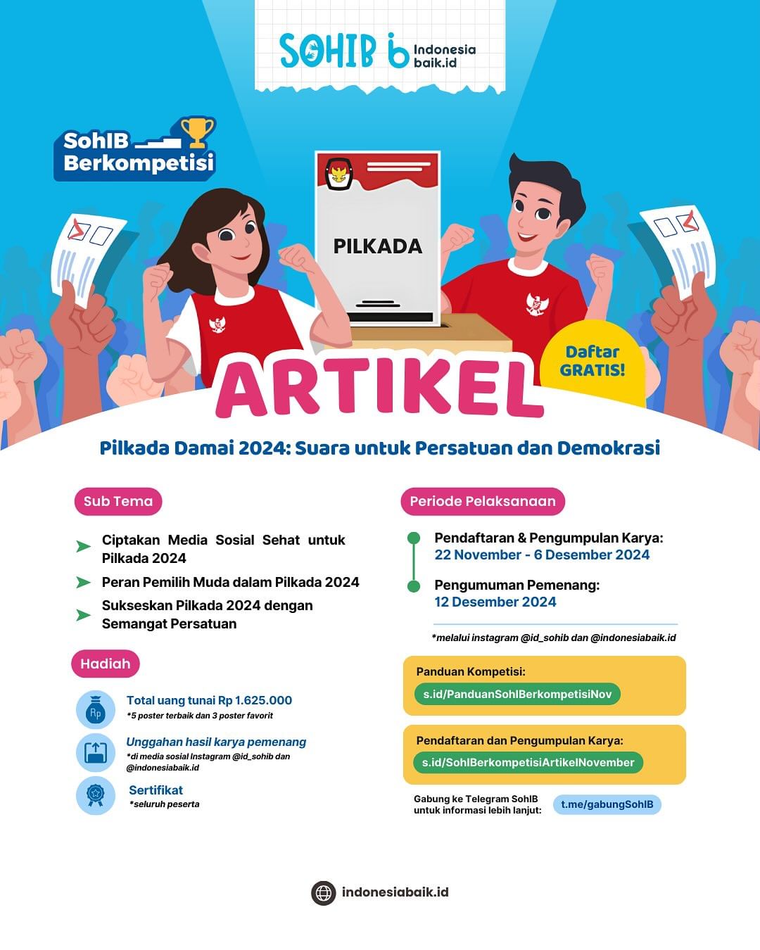 SohIB Berkompetisi: Tuangkan Ide ke Dalam Artikel - CampusNet